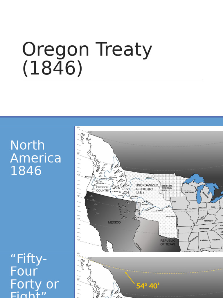Oregon Treaty | PDF