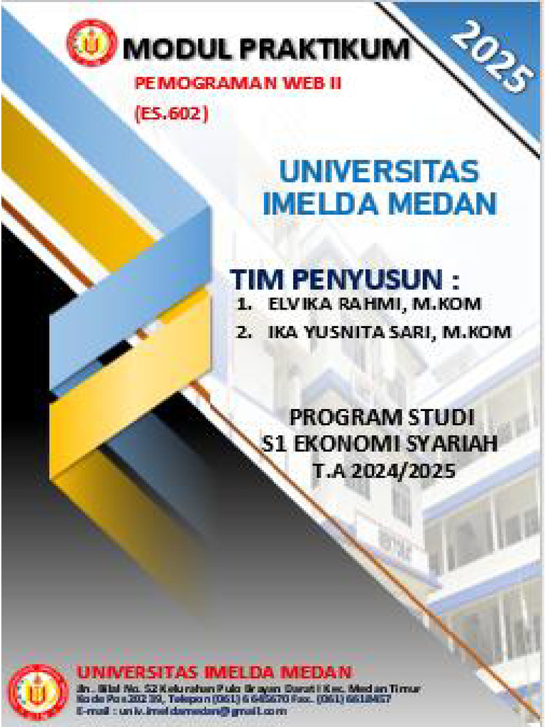 Modul Pratek Pemograman Web Ii | PDF