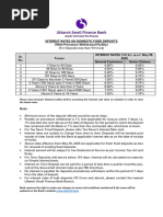 Unity Small Finance Bank FD Rates 2025 | PDF | Interest | Banks