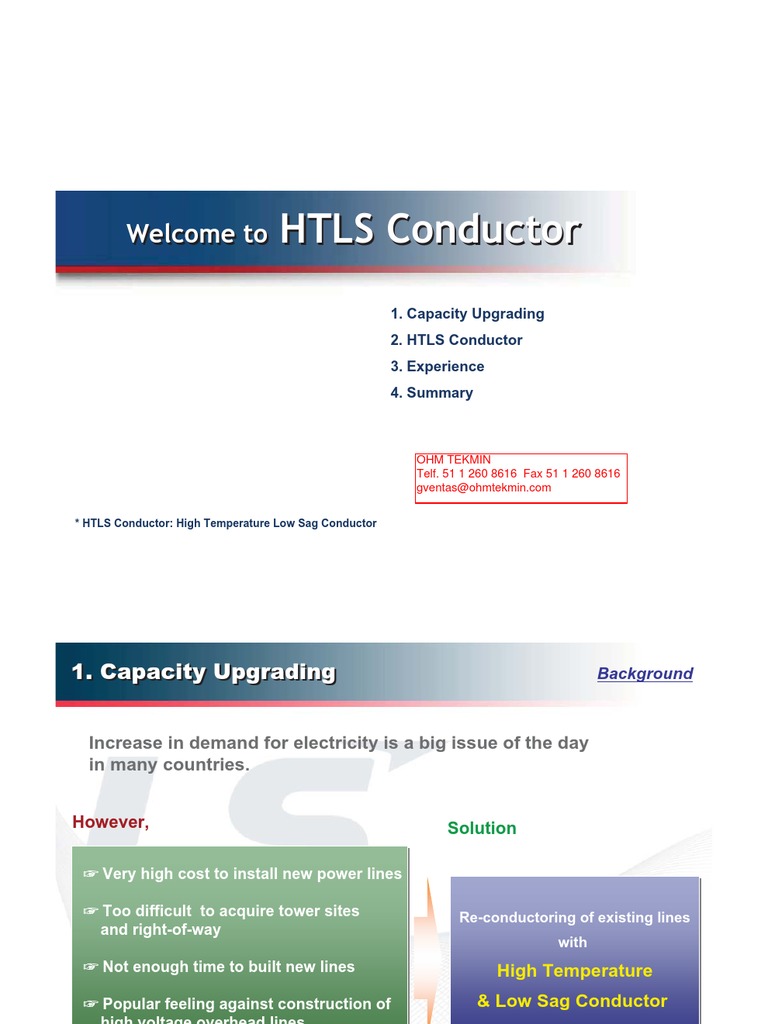 HTLSC STACIR Rev1 | PDF | Electrical Conductor | Electric Power ...