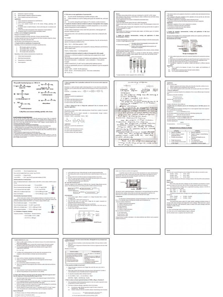 Chem 2 Back 1 - Conv | PDF