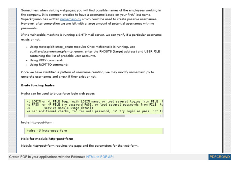CTF Series Vulnerable Machines 15 | PDF