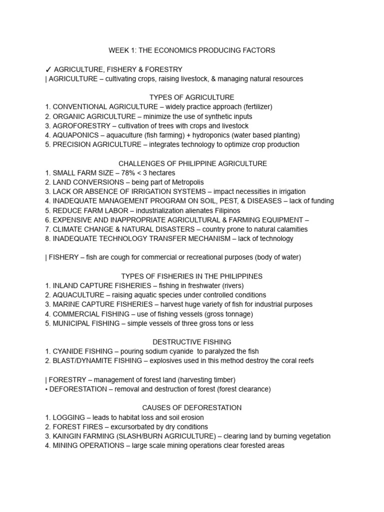 Sts Week 1 & Eco Week 1 and 2 | PDF | Agriculture | Aquaponics