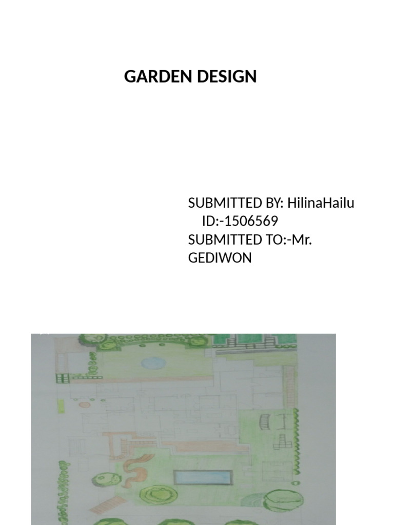 Garden Design | PDF