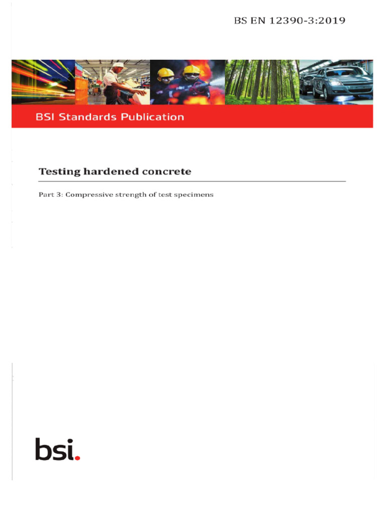 BS en 12390 3 | PDF