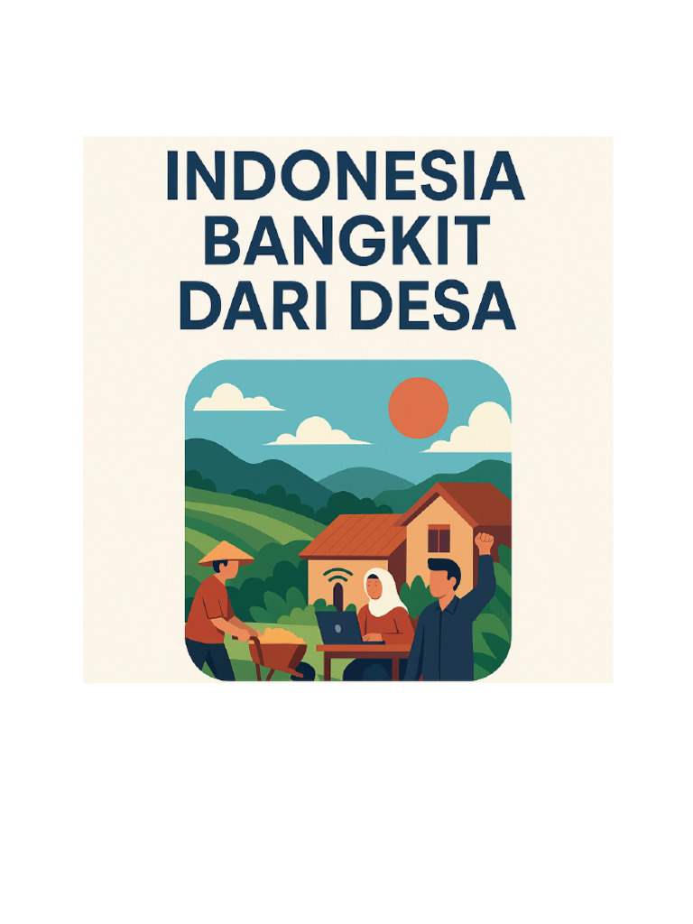 Master Plan 2025-2030 - Indonesia Bangkit Dari Desa | PDF