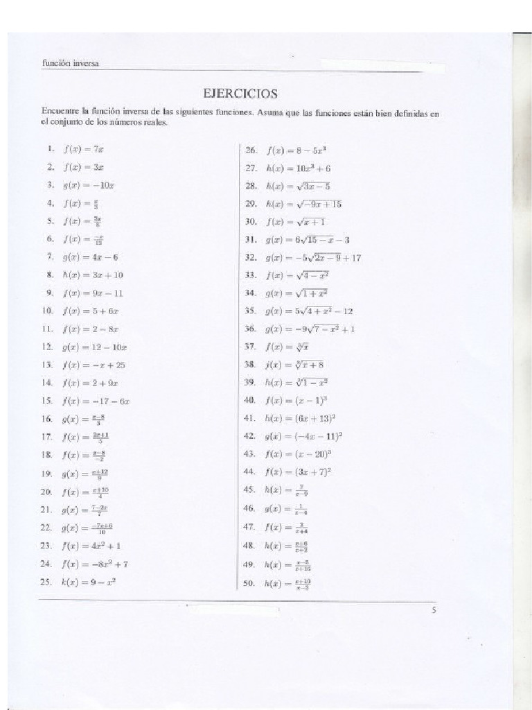 Funciones | PDF