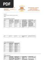 2023_2024 CONSOLIDATED SUPPLEMENTARY EXAMINATIONS TIMETABLE -DRAFT | PDF | Mathematics | Business