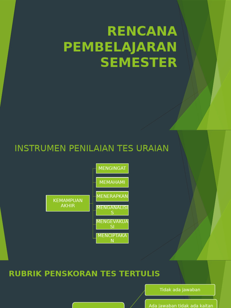 Rps 2024 - Rencana Pembelajaran Semester | PDF