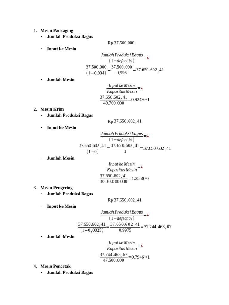 Mesin Packaging | PDF