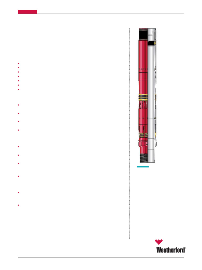 SwageSet Liner-Top Packer Specs | PDF | Casing (Borehole) | Mechanical ...