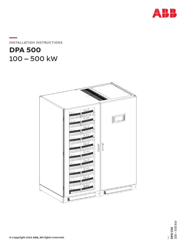 04-3275 - OPM - ABB - CONCEPTPOWER - DPA - 500kW - EN - REV-D 2 | PDF ...