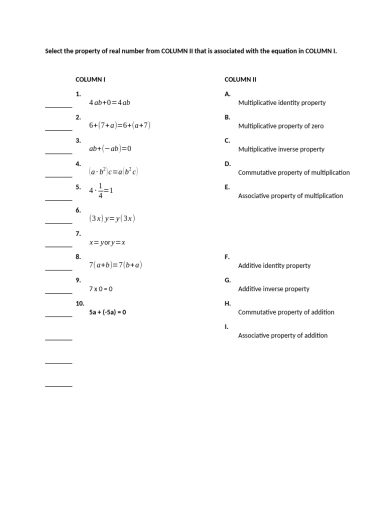 Grade 7. Activity | PDF