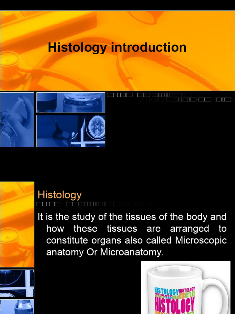 Histology Introduction 2003 | PDF | Histology | Staining