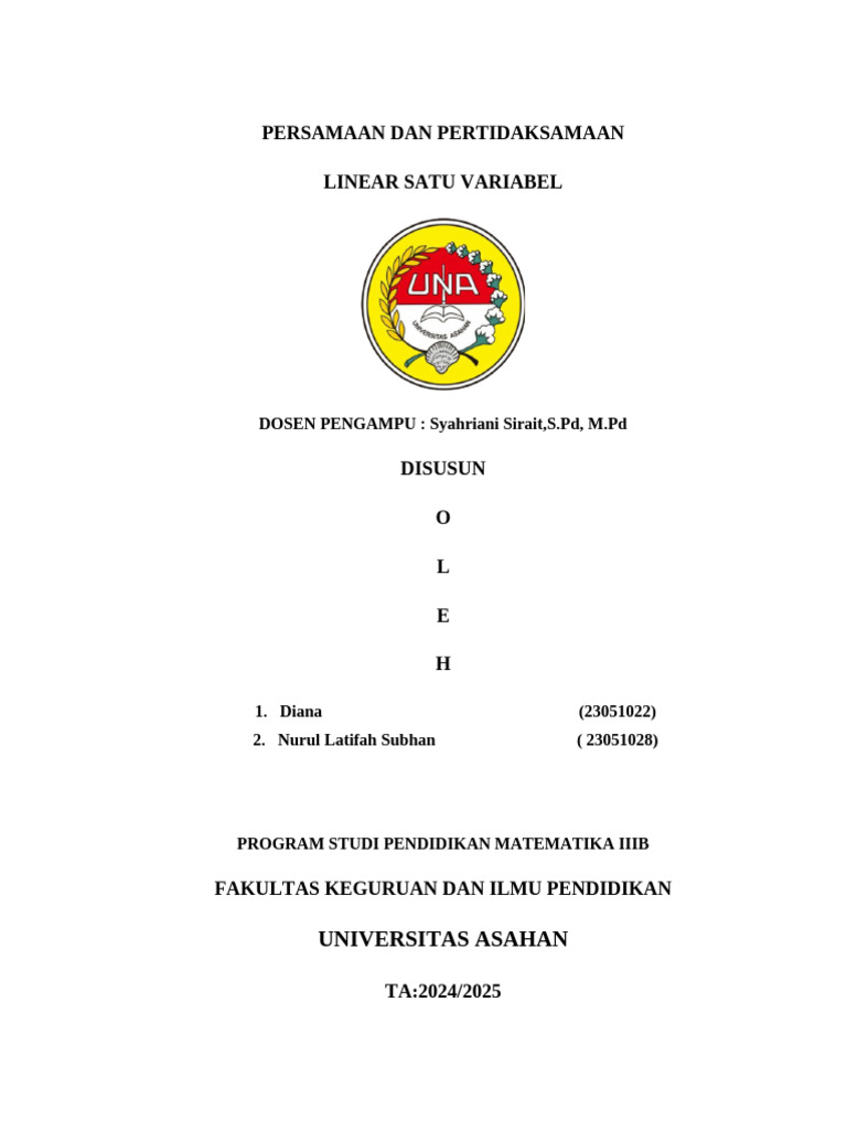 Persamaan Dan Pertidaksamaan | PDF