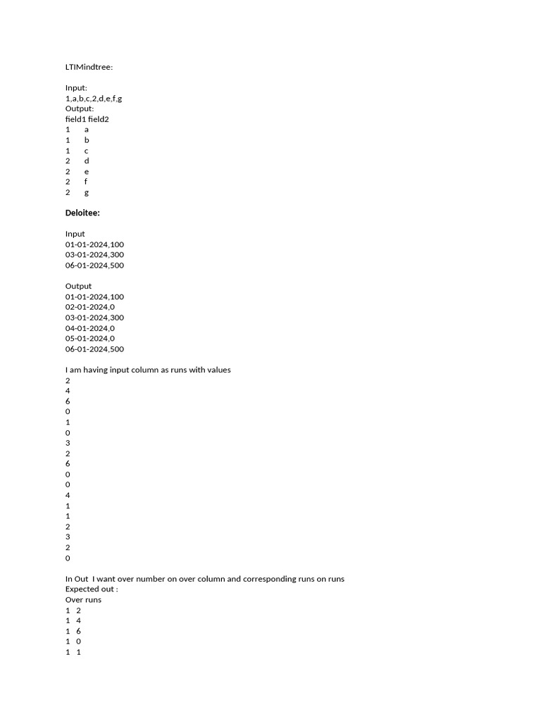 Interview Scenarios Previous | PDF