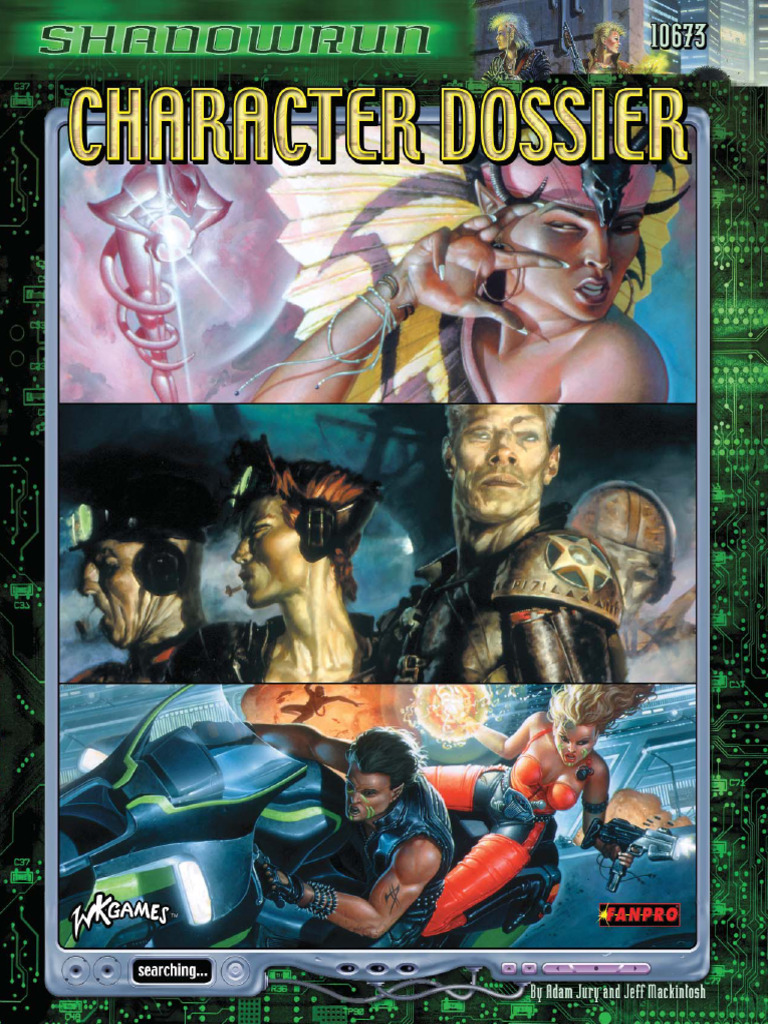 Shadowrun Character Dossier | PDF | First Aid | Ammunition