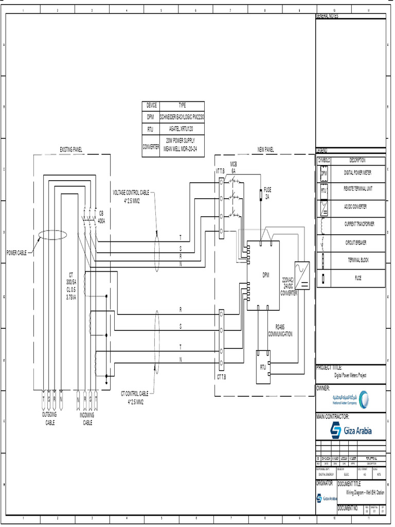Wiring Diagram - Well (E4) Station (With Fuse) 5 | PDF | Fuse (Electrical) | Power Supply