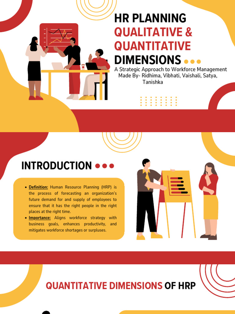 HR Planning Qualitative Quantitative | PDF | Forecasting | Analytics
