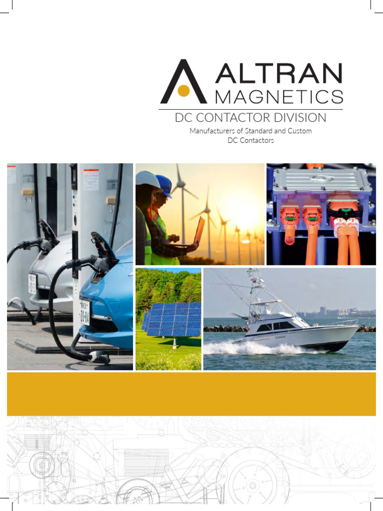 Altran DC Contactor Brochure AMI 1000325 Rev D | PDF | Direct Current ...