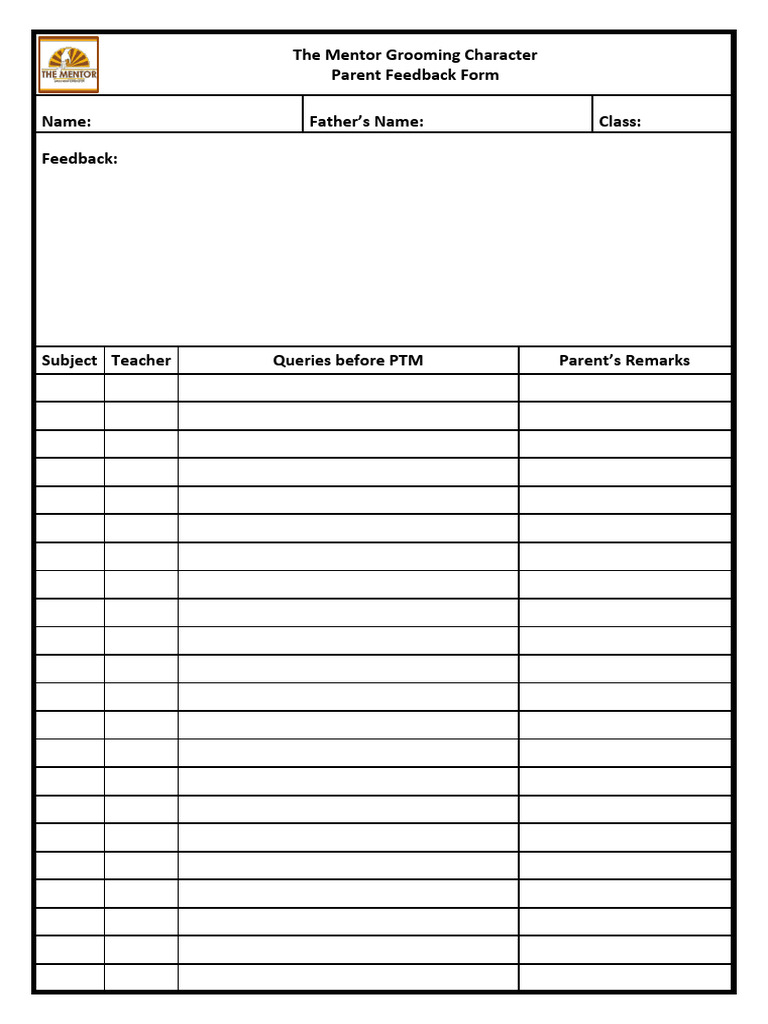 PTM Form | PDF