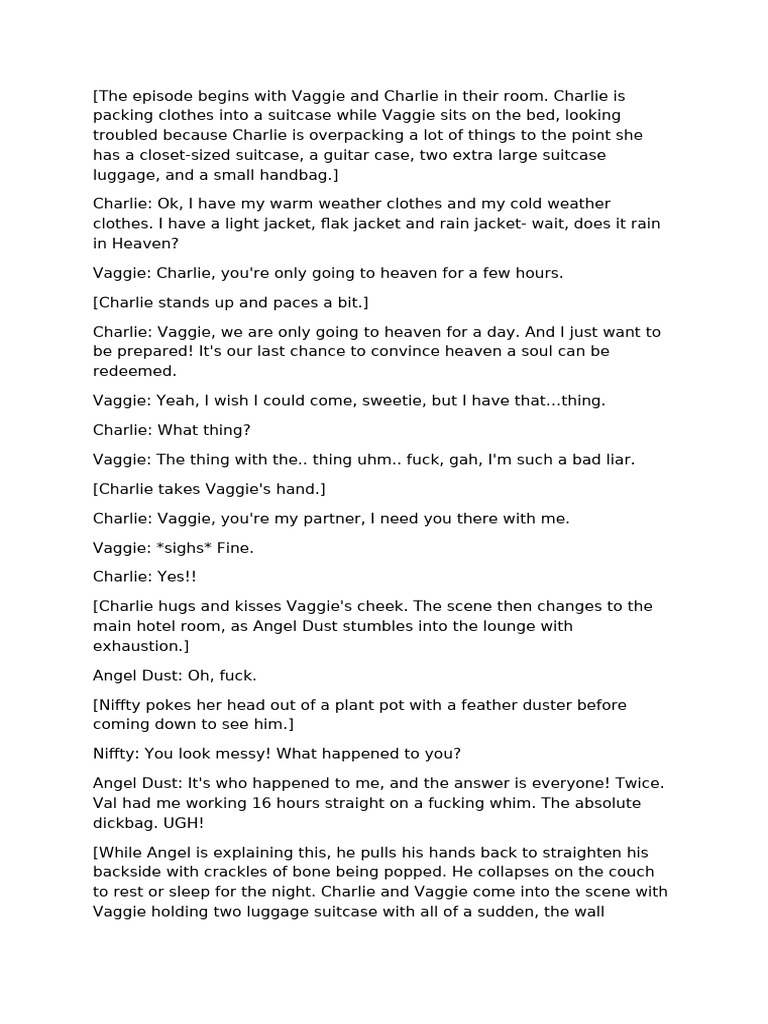 6 Welcome To Heaven - Transcript | PDF