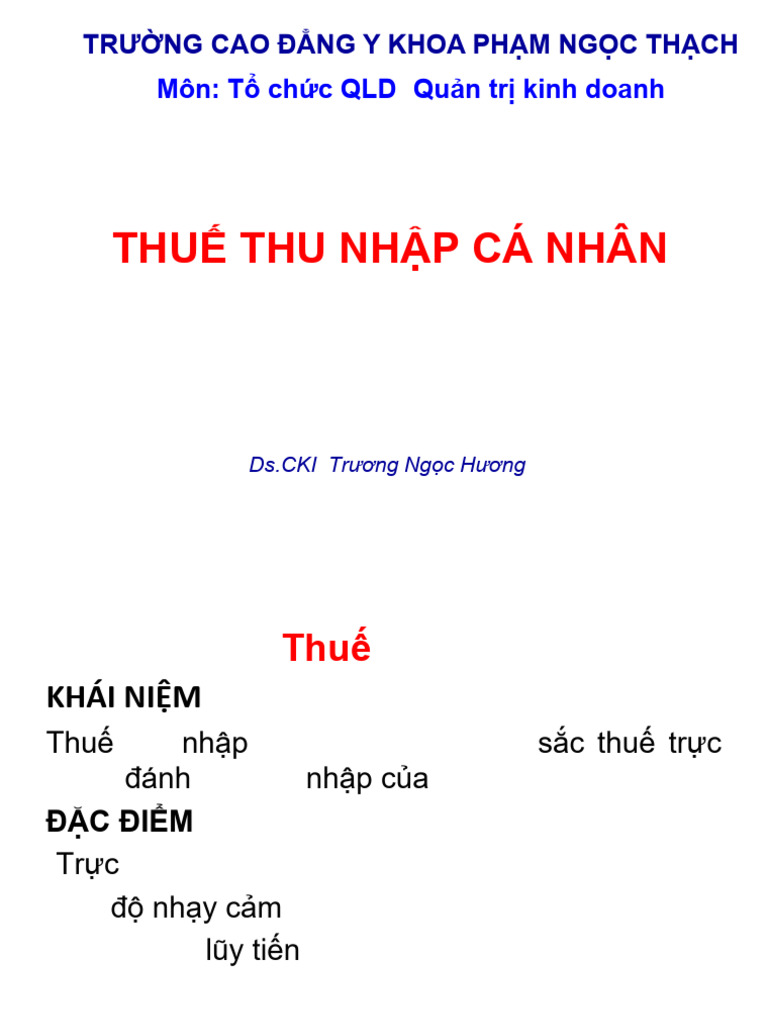 Bài 6 2024 THUE TNCN | PDF