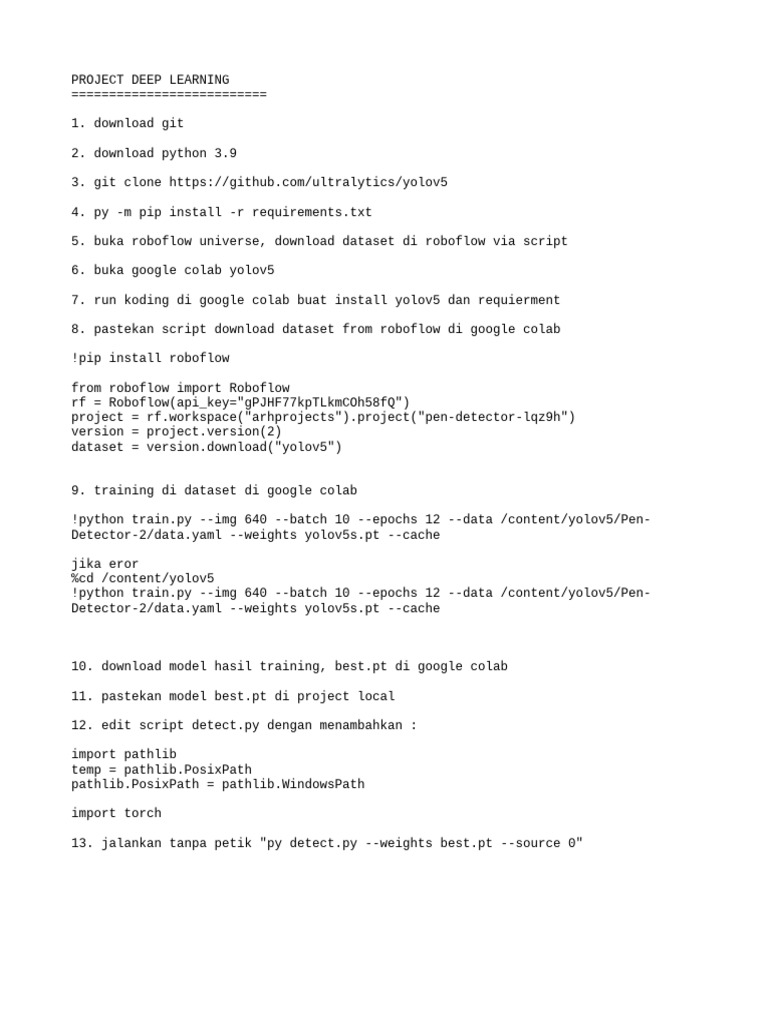 Project Deep Learning | PDF