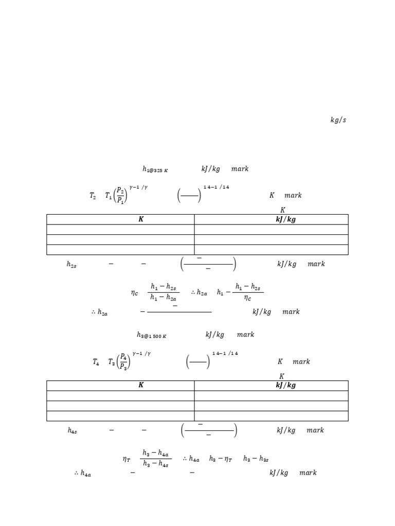 Book Quiz 3 Thermodynamics 2024 2025 Solution | PDF | Steam | Enthalpy
