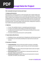 Agricultural Farming Project Proposal | PDF