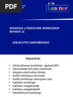 Isihobe Lesson Presantatio | PDF | Stanzaic Form | Composition ...