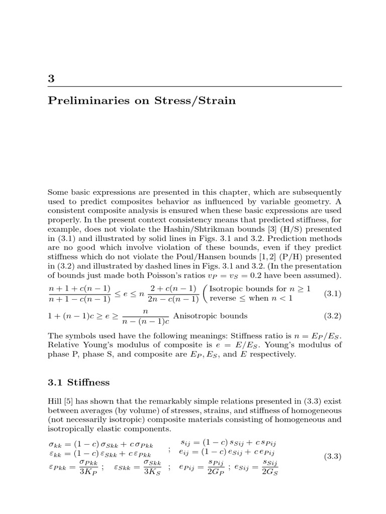 Ch3 Preliminaries On Stress Strain | PDF | Classical Mechanics | Physical Sciences