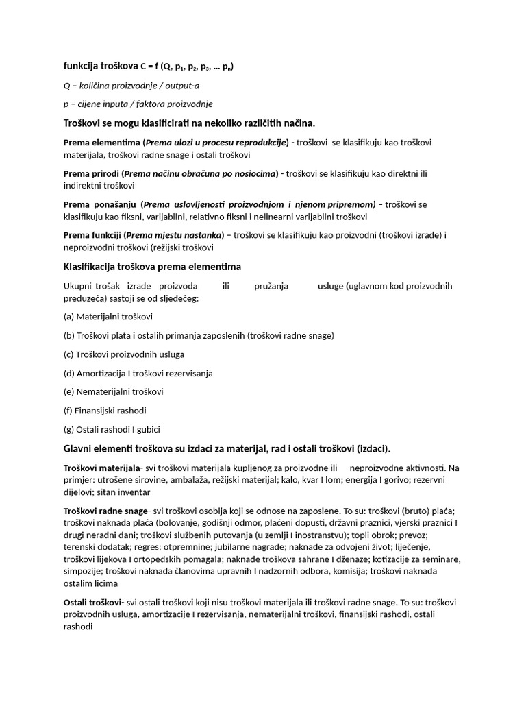 Ekonomik Skripta PT 2 | PDF