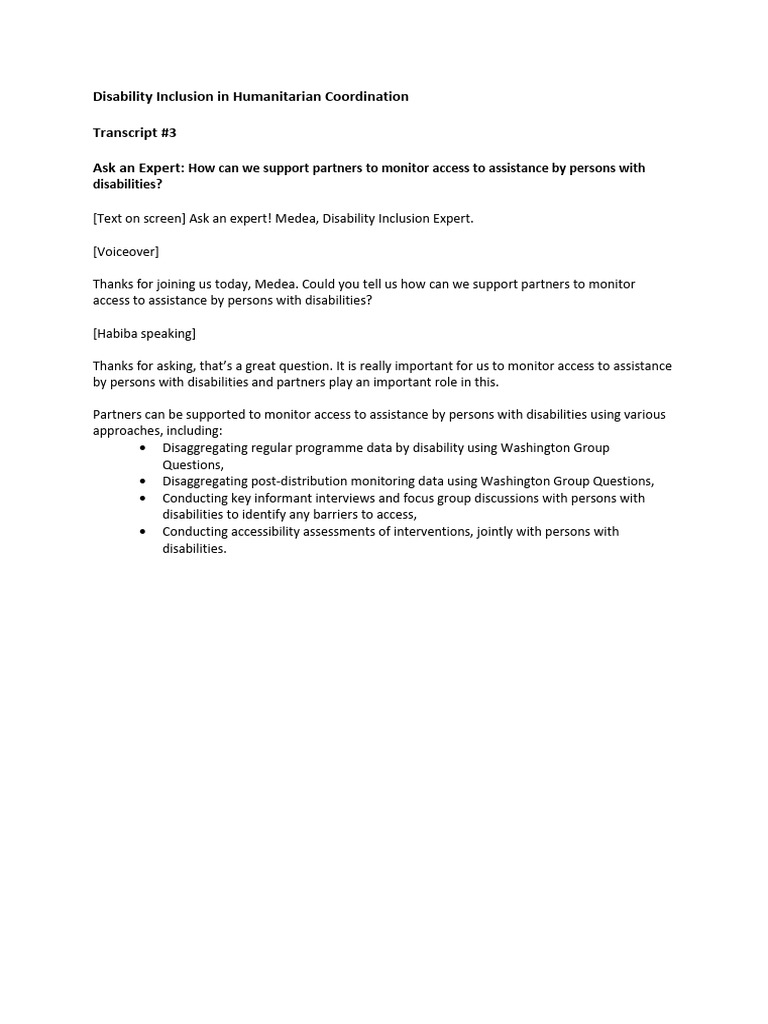 W JZBTGG - GseQmR - OQGTF5pla 8gVaV7 Disability Inclusion in Humanitarian Coordination ...