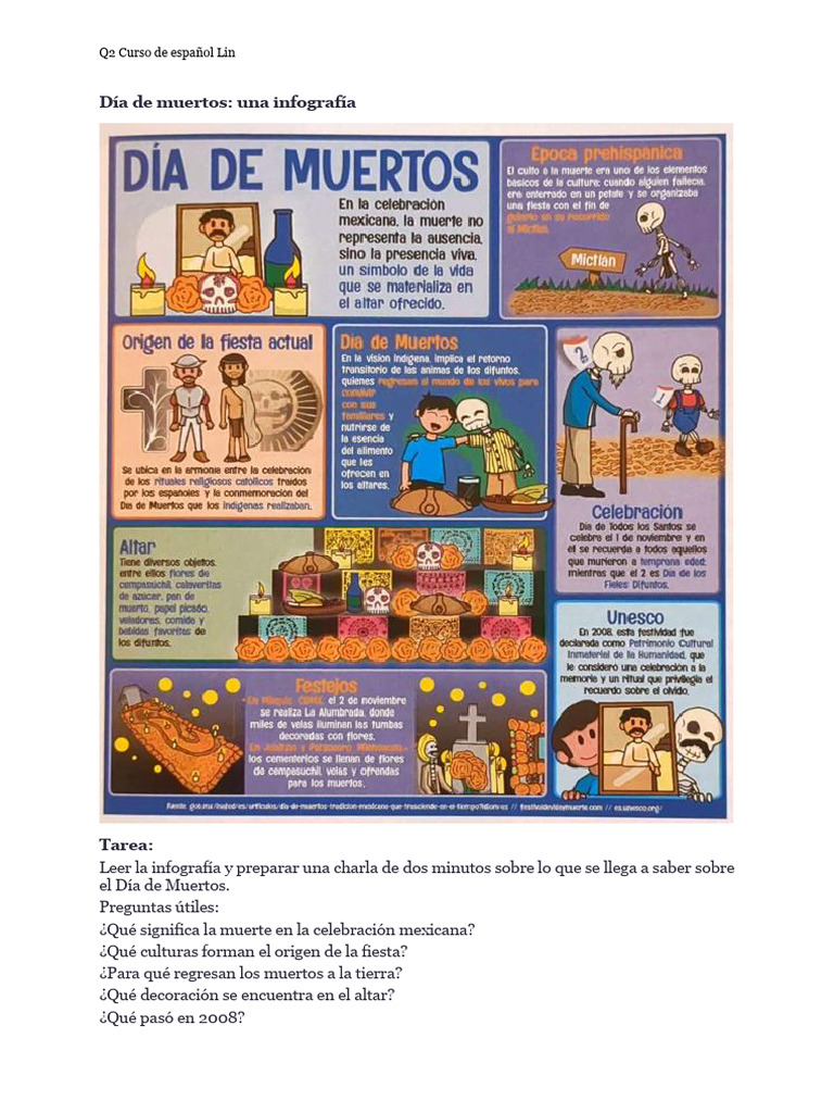 Día de Muertos Infografía AB | PDF