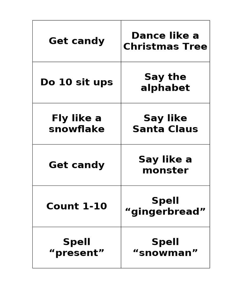 Fun Christmas Activities for Kids | PDF