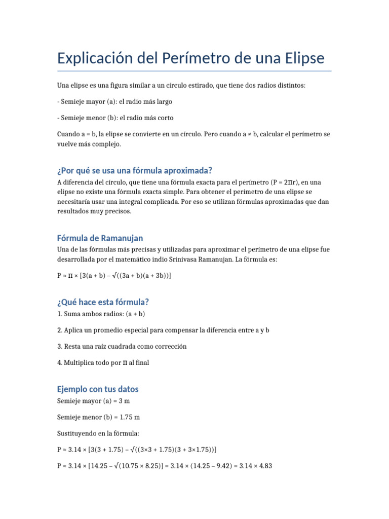 Perimetro_Elipse_Explicado | PDF