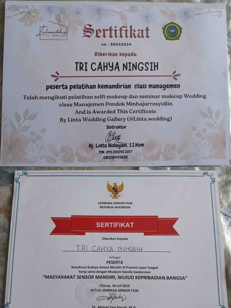 Sertifikat 2 - 11zon | PDF