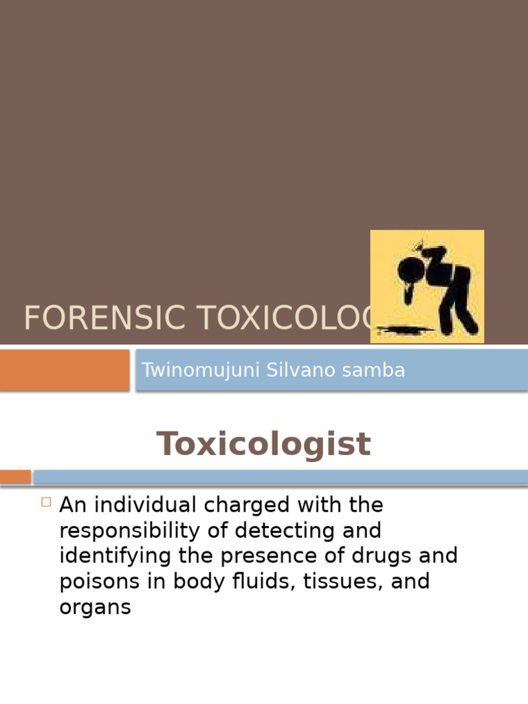 Forensic Toxicology | PDF | Toxicology | Substance Dependence