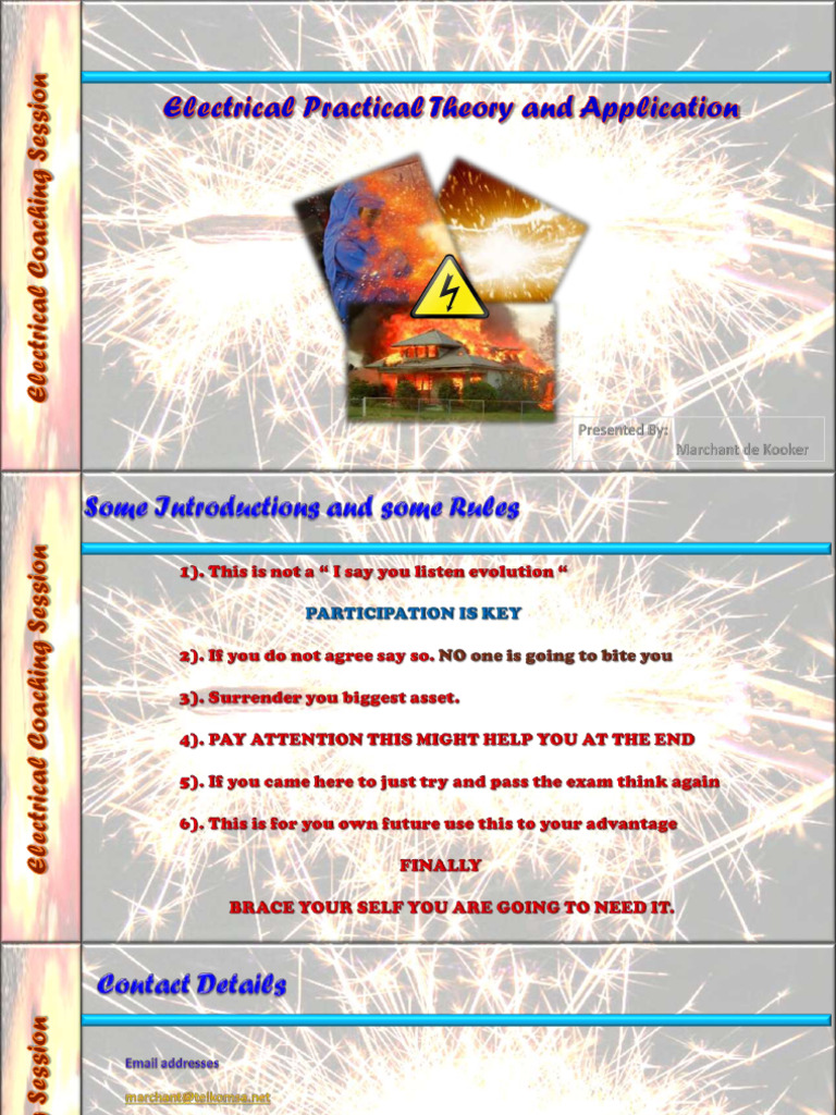 Electrical Presentation 2019 | PDF | Electricity | Electrical Engineering