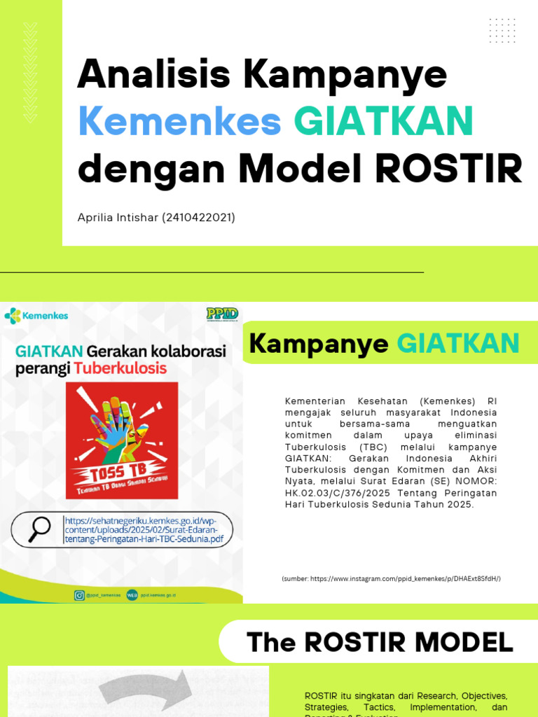Evaluasi Dampak Kampanye GIATKAN | PDF