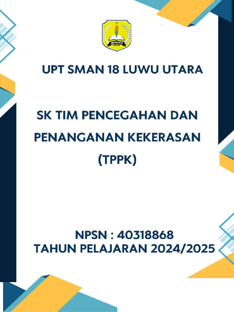 12.1 Dokumen SK TPPK Dan Sop TPPK | PDF