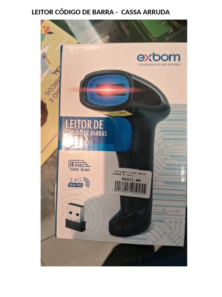 Leitor Código de Barra | PDF