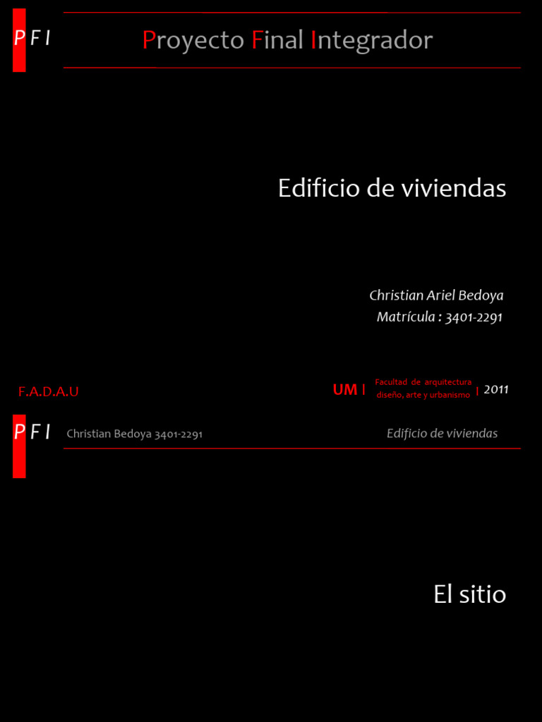 Proyecto Final Integrador | PDF | Ventilación (Arquitectura) | edificio