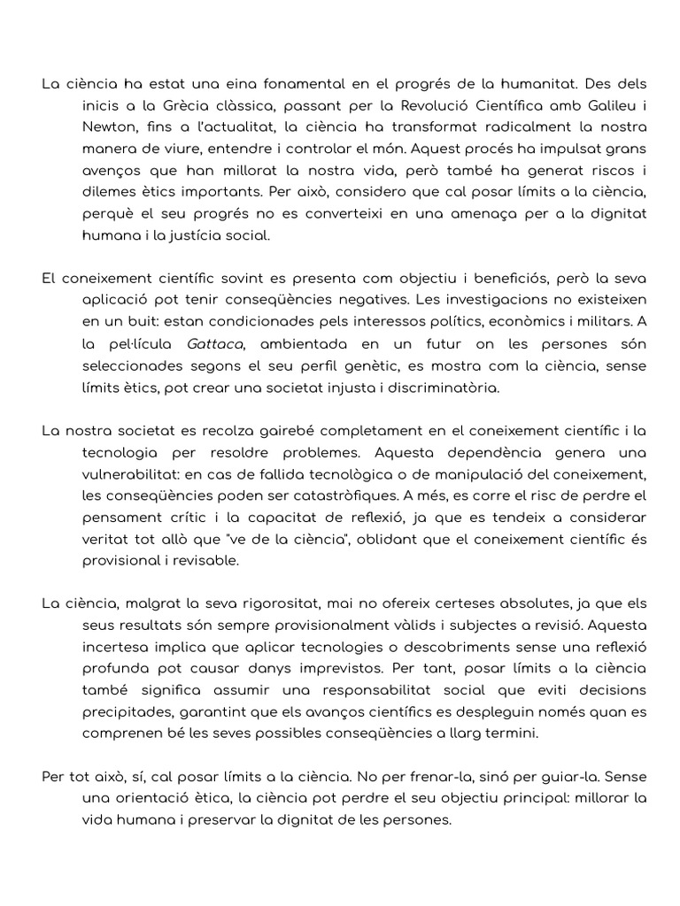 Dissertació 3r Trimestre | PDF