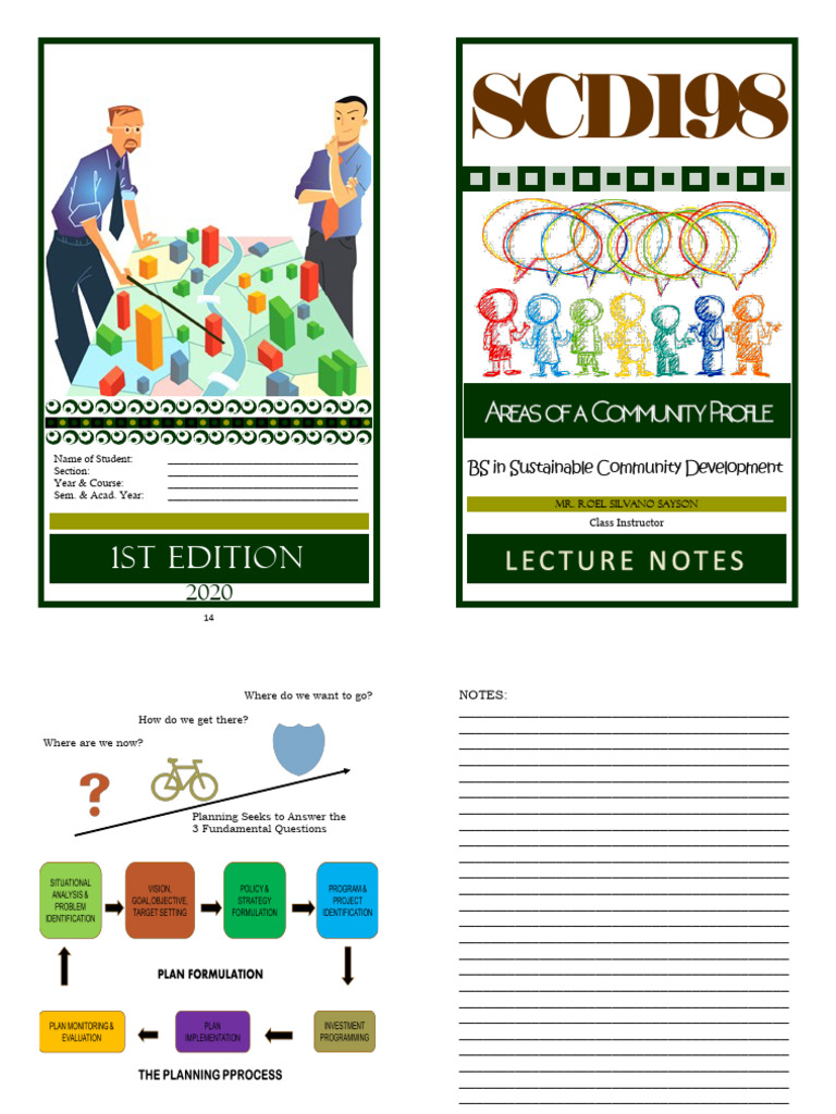 Elements of A Community Profile | PDF | Demography | Population
