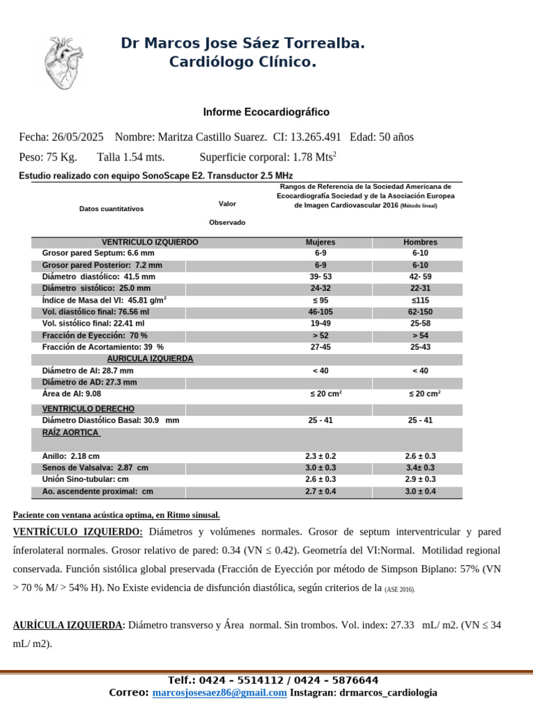 Maritza Castillo Suarez. | PDF | Sistema circulatorio | Corazón