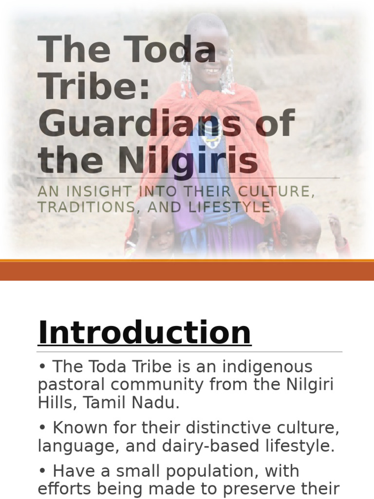 Toda Tribe Presentation | PDF