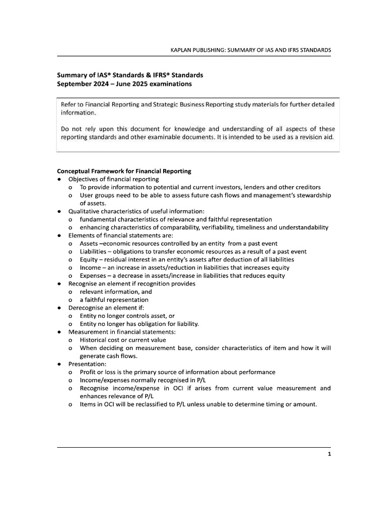 List of Standards SBR) 2025 | PDF