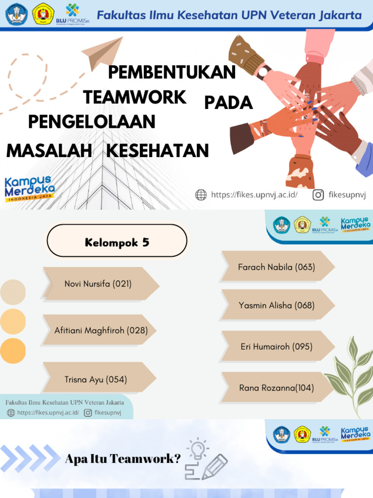 Manfaat Teamwork dalam Kesehatan | PDF